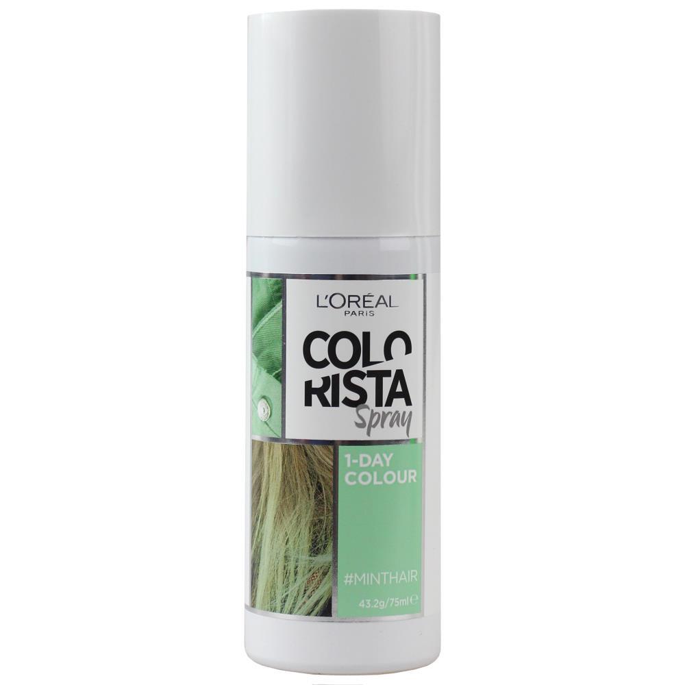 L'Oreal Paris Colorista Hair Colour Spray - Mint Hair