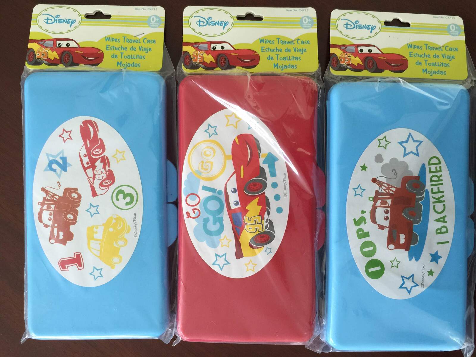 Disney Cars Baby Wipes Travel Case